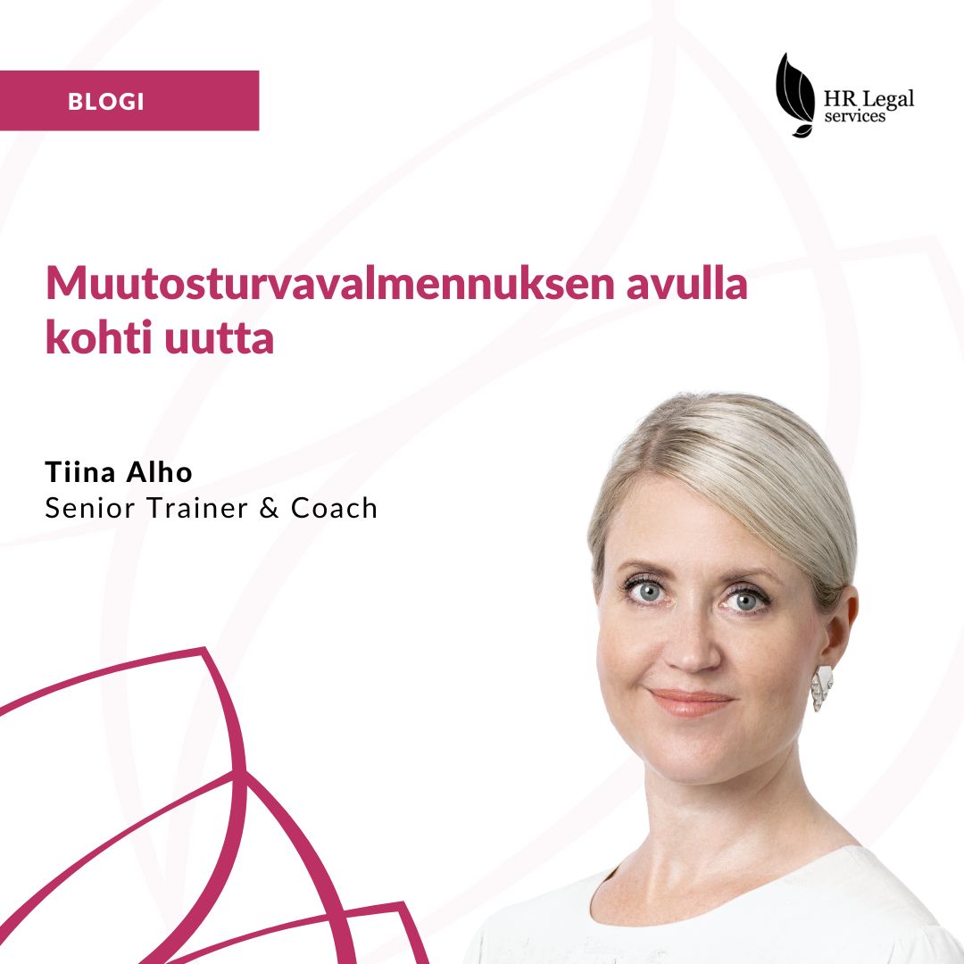 Muutosturvavalmennuksesta apu uuden suunnan löytymiselle